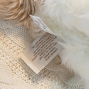 DEMDACO Small Maltipoo Dog Curly Light Brown White Children's Plush Stuffed Animal Toy