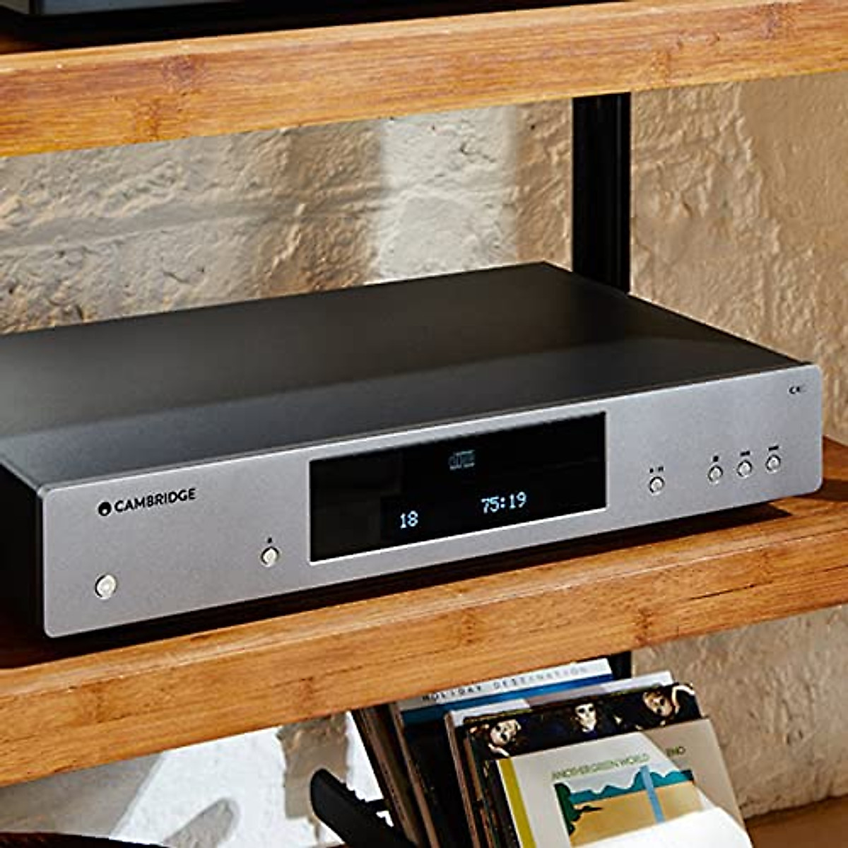Cambridge Audio CXC CD Transport Player for Home, No Radio (Lunar Grey)