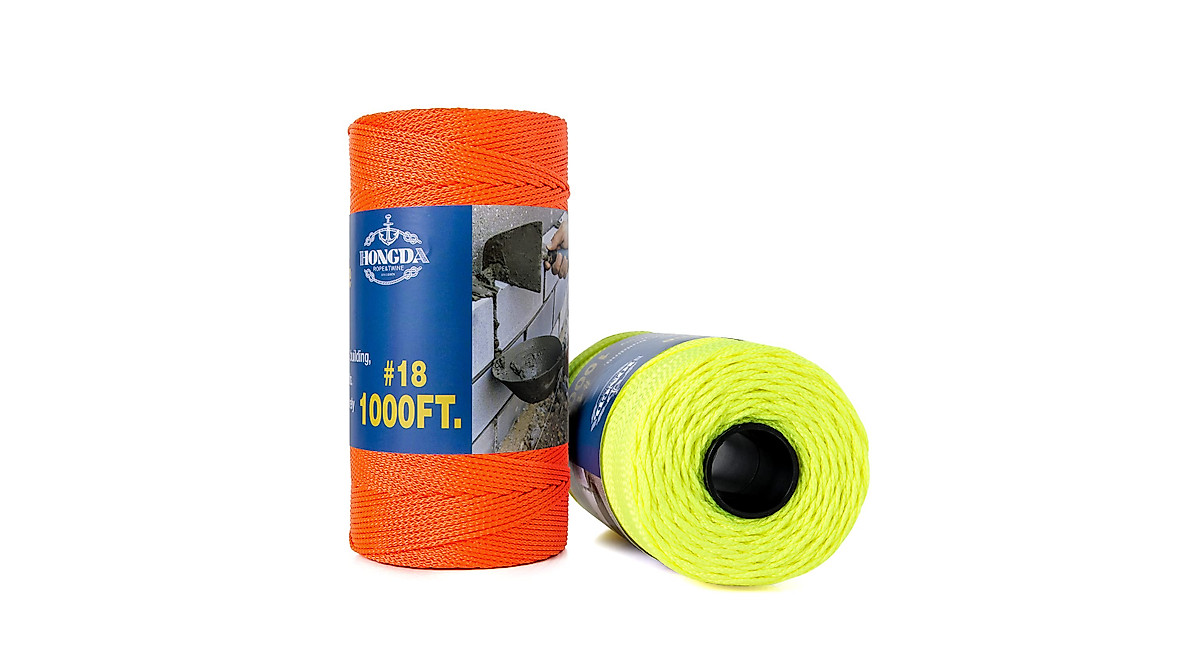 HONGDA #18 Nylon Mason Line: Durable, Fluorescent Twine