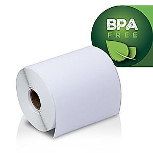 OfficeSmartLabels - 4 x 6 inch 4XL Internet Postage Shipping Labels, Shipping Labels, Compatible with 1744907 (4 Rolls - 220 Labels Per Roll)