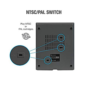 Hyperkin RetroN 3 HD 3-in-1 Retro Gaming Console for NES, Super Famicom, and Genesis/Mega Drive (Space Black), M03888-SB - Sega Genesis