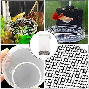balacoo Net Breeding Box Aquarium Fish Hatchery Isolation Net Aquarium Fish Breeder Tank Isolation Hatching Net Fish Hatchery Breeder Box Aquarium Separation Net