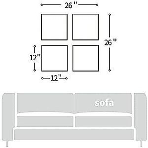 SUMGAR Abstract Face Wall Art Boho Decor Minimalist Line Drawing Artwork Mid-Century Morocco Pictures Shabby Chic Beige Framed Canvas Prints for Bathroom Bedroom Living Room - 12" x 12" 4 panel