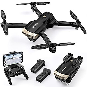 SYMA Drones with Camera for Adults 4K, Easy GPS RC Quadcopters with 36mins Flight Time, 5GHz FPV Transmission, Auto Return Home, Light Positioning, 4K Drone with Carrying Case