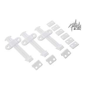 Dreambaby Drawer Catches - Child Safety Cabinet Latches -3 Count - Model L149