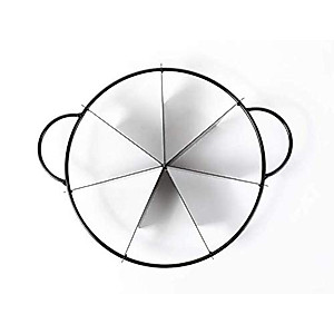 HAWOK Pie Cutter Press No-Stick Pie and Cake Divider Works Up To 10" Diameter Desserts