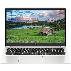 HP 2023 Newest Chromebook Laptop, Intel Quad-Core Processor, 15.6 inch HD Display, 8GB Memory, 64GB eMMC, 128GB MicroSD Card, Intel UHD Graphics, Wi-Fi, Bluetooth, Chrome OS, Bundle with JAWFOAL