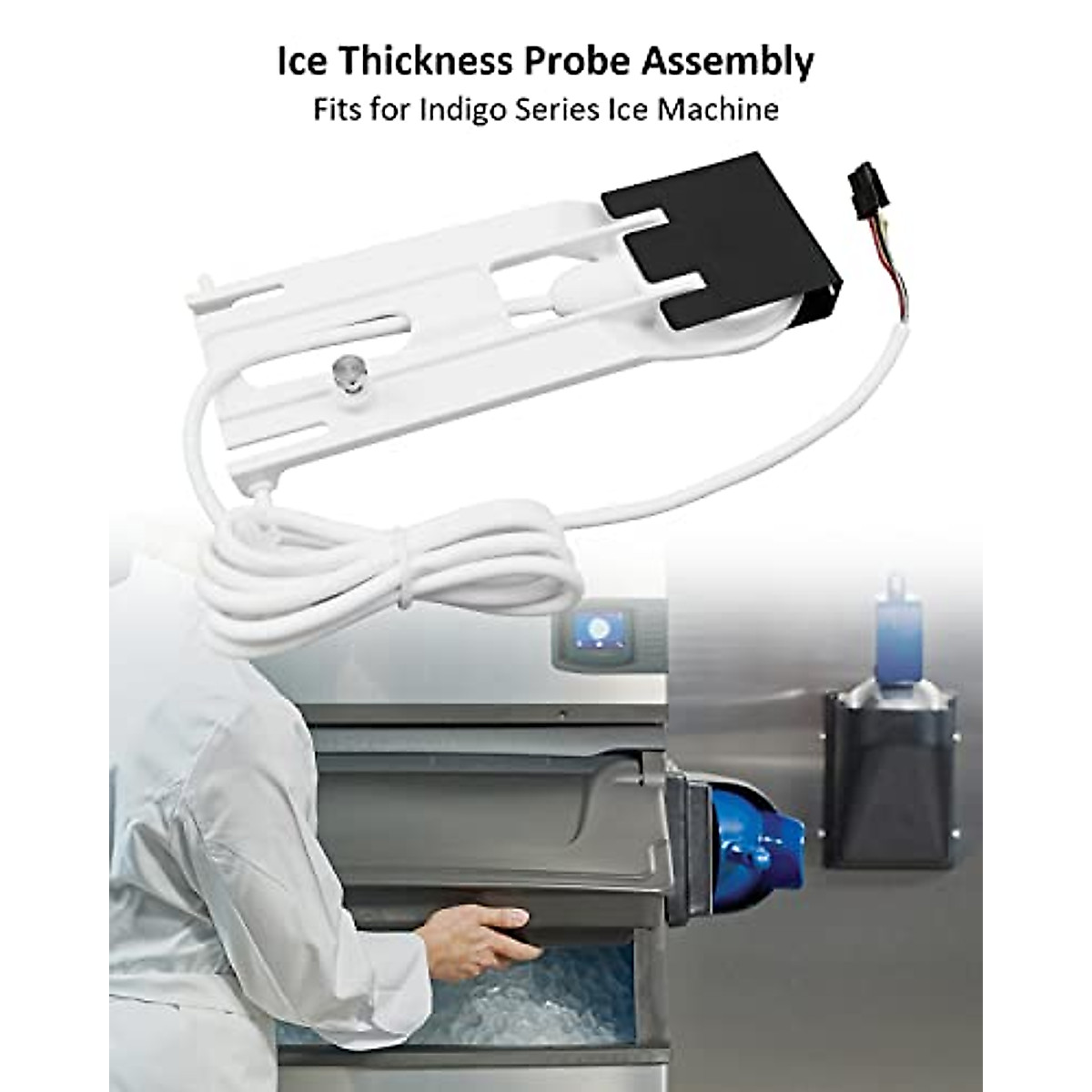 000008660 Ice Thickness Probe Assembly Fit for Manitowoc Ice Machine Parts Fit for Indigo Series Ice Machine etc Ice Thickness Control Probe