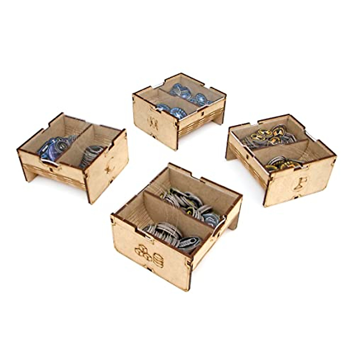 TowerRex Board Game Organizer for Twilight Imperium Board Game, Twilight Imperium Prophesy of Kings Expansion Insert Kit, Twilight Imperium Board Game Accessories