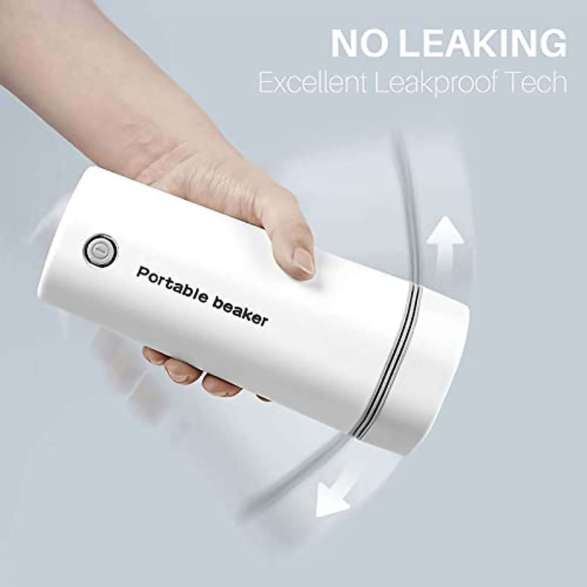 Travel Electric Kettle, Portable Electric Kettle for Boiling Water, Small Travel Tea Kettle Automatic Shut off, One Cup Hot Water Maker, 350ml-White