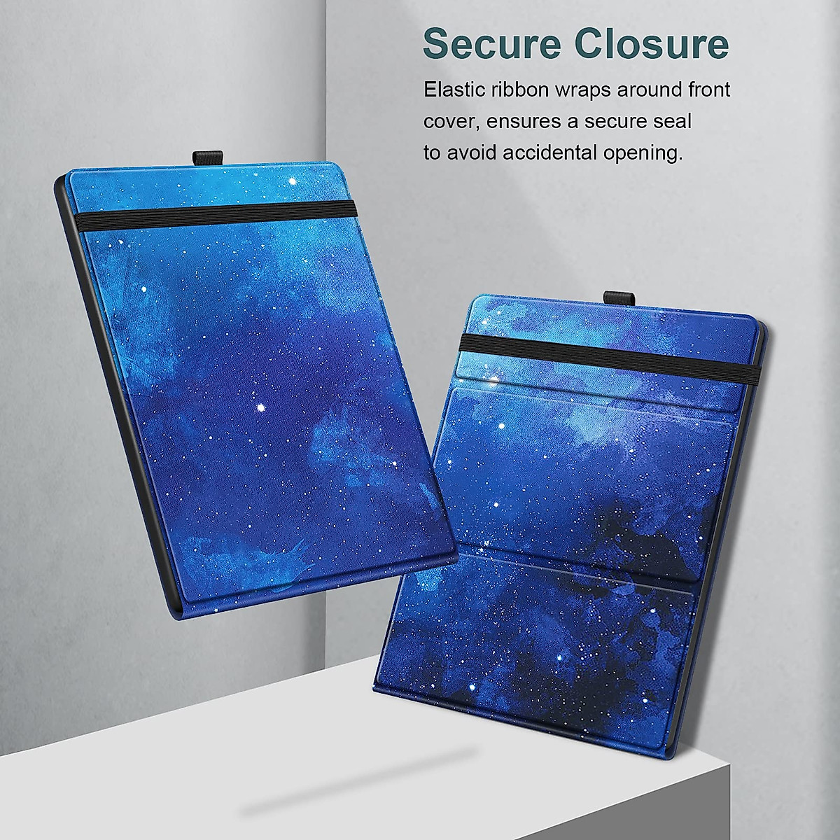 Fintie Trifold Case for Kindle Scribe (2024/2022 Release) - Ultra Lightweight Slim Shell Foldable Stand Cover with Auto Sleep/Wake for 10.2" Amazon Kindle Scribe 2024/2022, Starry Sky