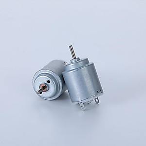 Beeiee DC Motor,6PCS 3V Mini Motor Electric Motor Round Shaft for RC Boat DIY Car Toys