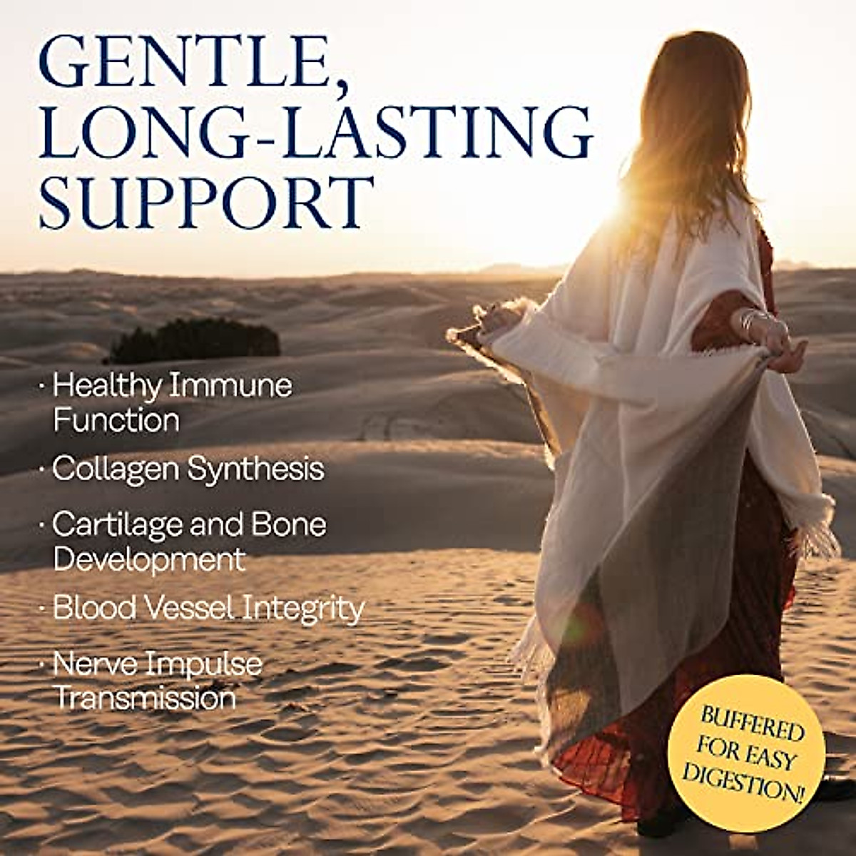 Solaray, Tstr Super Bio C - Buffered, 250 Count