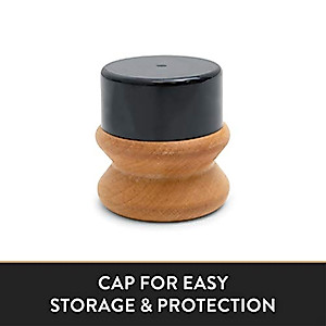 John Boos Butcher Block Oil & Cream Applicator, 1 count, Beechwood