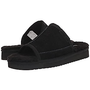 Koolaburra by UGG Men's DAWSEN Slipper, Black, 12