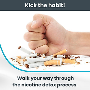 Exploro Highly Sensitive Nicotine Test - Detects Nicotine Metabolite Cotinine in Urine for up to 10 Days - Accurate Results in 5 Minutes - 10 Strips with Cut-Off Level of 200 ng/ml