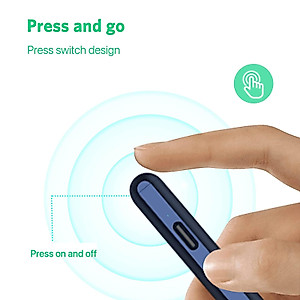 Stylus Pen for Apple iPad 13/12.9/11-inch, iPad Air M2 2024 for 13/11-inch, iPad Pro Pencil 3/4/5/6th Generation, iPad 10th-6th Gen, Compatible (2018-2024) with Fast Charging & Palm Rejection