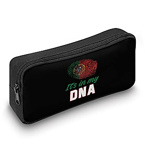 Portugal It's in My DNA Pencil Case Pencil Pouch Coin Pouch Cosmetic Bag Office Stationery Organizer