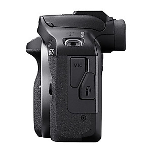 Canon EOS R100 Mirrorless Digital Camera Body Black with Canon RF-S 18-45mm f/4.5-6.3 is STM Lens 3 Lens Kit with Complete Accessory Bundle + 128GB + Flash & More - International Model (Renewed)