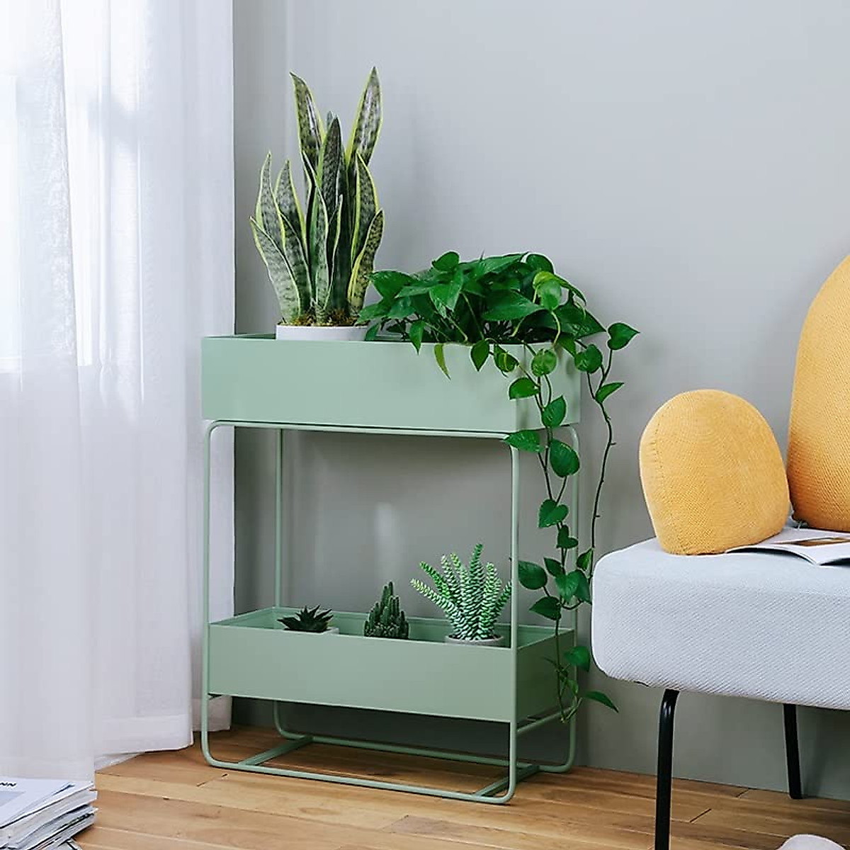 JYDQM Shelves Bathroom Accessories Bedside Tables Bathroom Shelves Kitchen Carts ( Color : D , Size : 65cm*51cm )