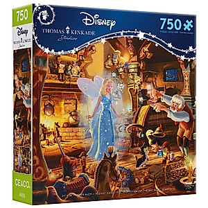 Ceaco - Thomas Kinkade - Disney - Geppetto's Pinocchio - 750 Piece Jigsaw Puzzle