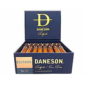 Daneson Single Malt Scotch Wood Toothpick Lightweight Portable Wooden Gift for Men With Elegant and Luxury Design Toothpick Holder 12 Toothpicks(SCOTCH)