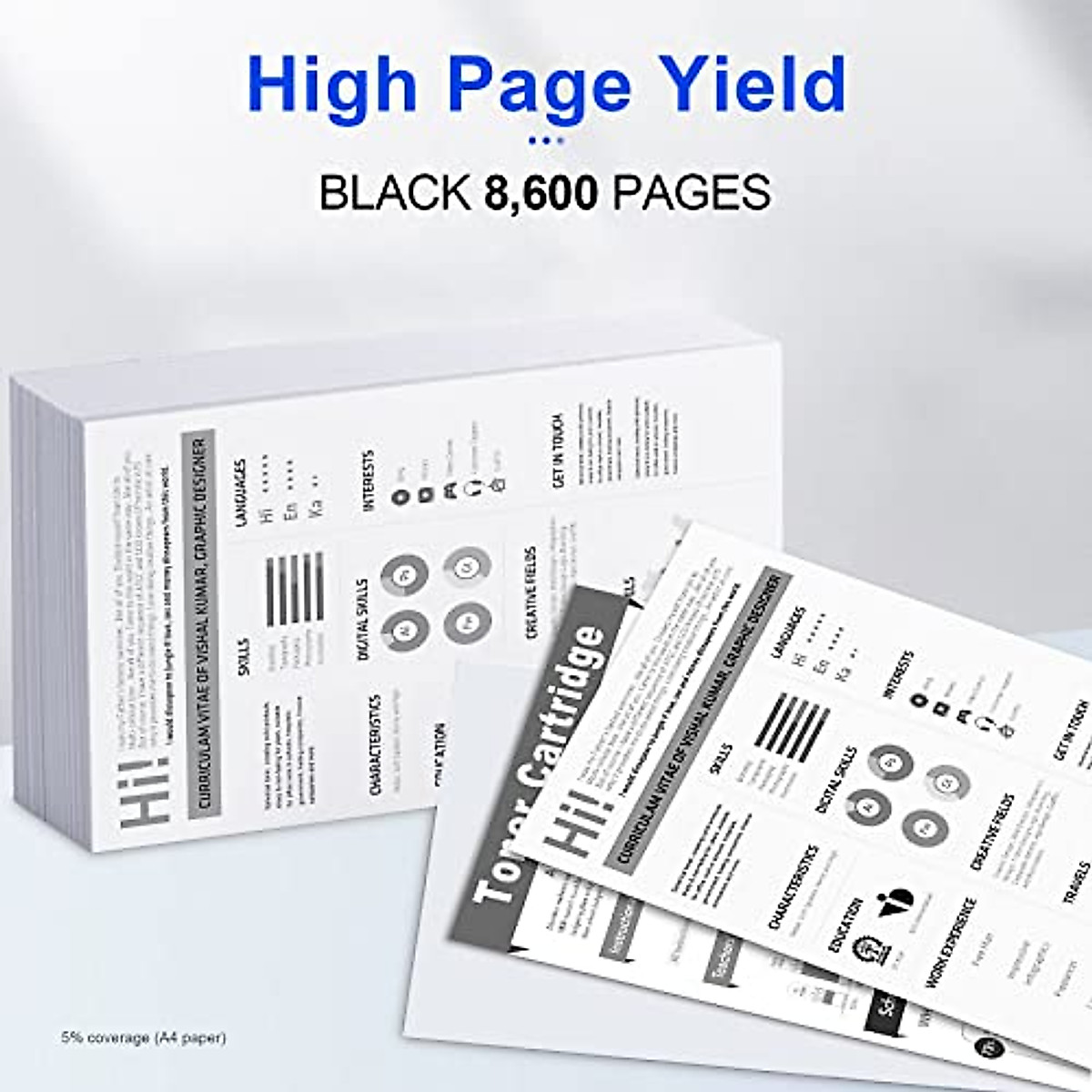 ALUMUINK TN750 High Yield Toner Cartridge, Replacement for Brother TN-750 for HL-5470DW HL-5450DN HL-6180DW DCP-8510DN DCP-8155DN MFC-8710DW MFC-8910DW MFC-8950DW Toner Printer (Black, 1-Pack)