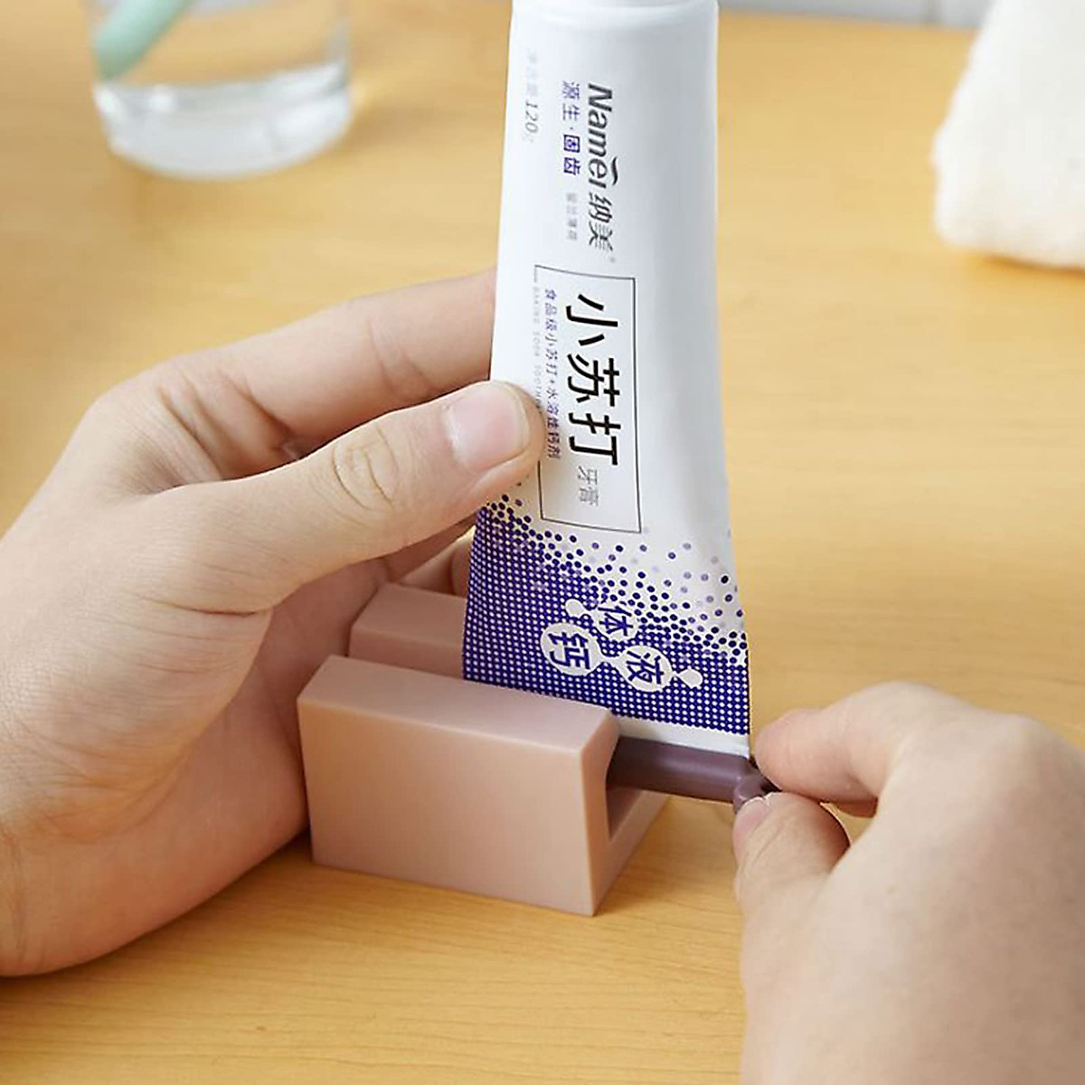 Toothpaste Squeezer Child Manual Creative Toothpaste Squeezer Facial Cleanser Pressing Artifact Squeezing Toothpaste Clip (Pack Of 5)