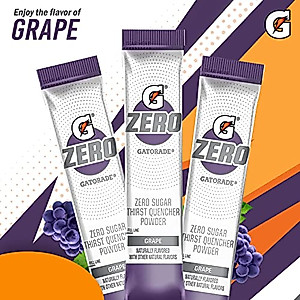 Variety Pack Gatorade Zero - Gatorade Powder - Gatorade Zero Powder Packets - Gatorade Powder Packets - Gatorade Packets - Gatorade Powder Zero - Gatorade Zero Sugar - Gatorade Powder Mix Variety - Monocorn Products (40)