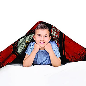 Cobra Kai Fang Fleece Throw Blanket