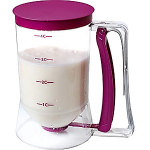 Pancake Cupcake Batter Dispenser Tool - Pancake Batter Dispenser Cupcakes Muffins & Waffles – Batter Dispenser with squeeze handle – Chuzy Chef