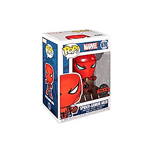 POP! Funko Marvel Exclusive Spider-Man – Spider-Armor MK III #670