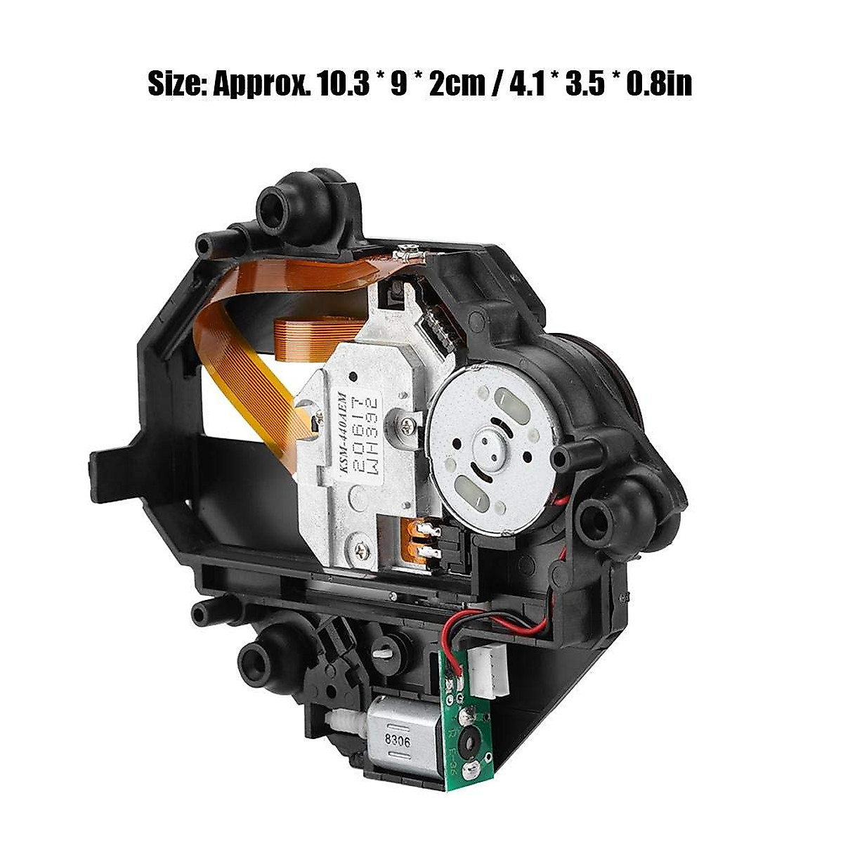 Socobeta Optical Lens Compatible Wear-Resistance Replacement Lens for PS1 KSM-440AEM Game Console
