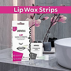 Andmetics Depilatory Strips for Women Lips