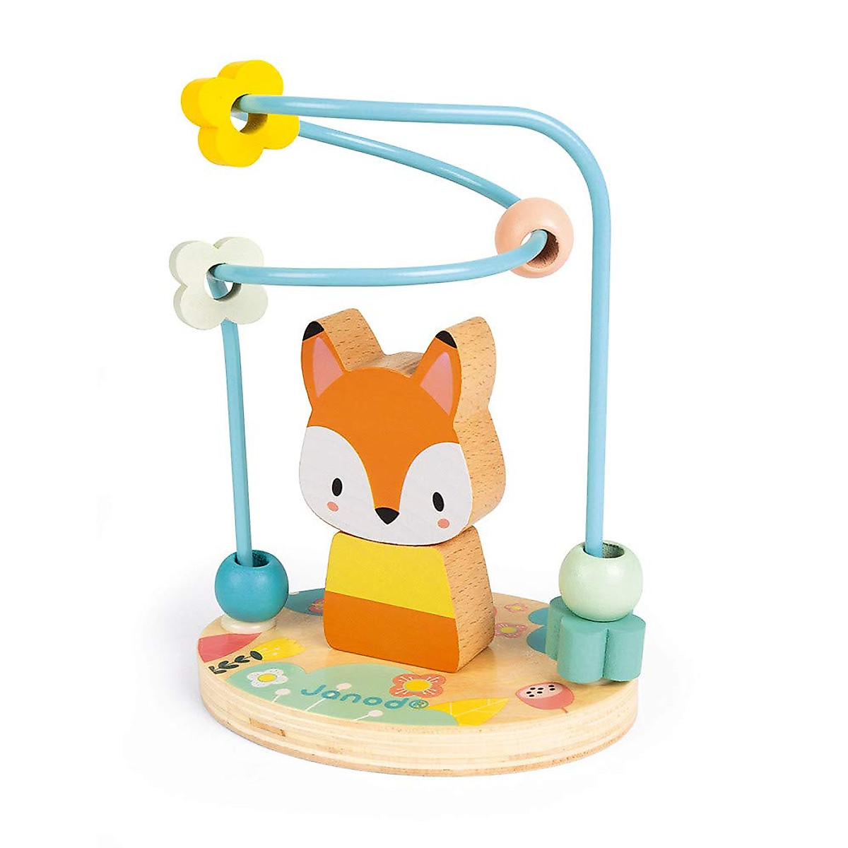 Janod Pure Fox Bead Maze - 12+ Months - J05151
