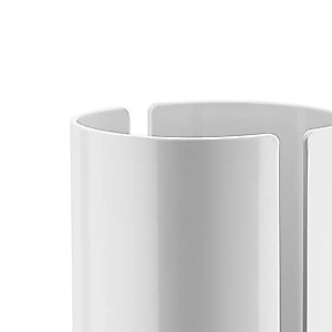 Alessi "Birillo" Toilet Paper Roll Container, White - PL18 W