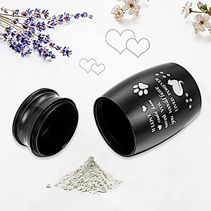 Small Cremation Urns for Pet Ashes Mini Cat Paw Keepsake Urn 2.8" Aluminium Small Ashes Urns Mini Urn for Cat Ashes Holder