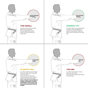 Sanabul Essential BJJ Gi for Men Brazilian Jiu Jitsu Gi Lightweight Preshrunk Fabric for Jiu-Jitsu Training & Competition - White, A1