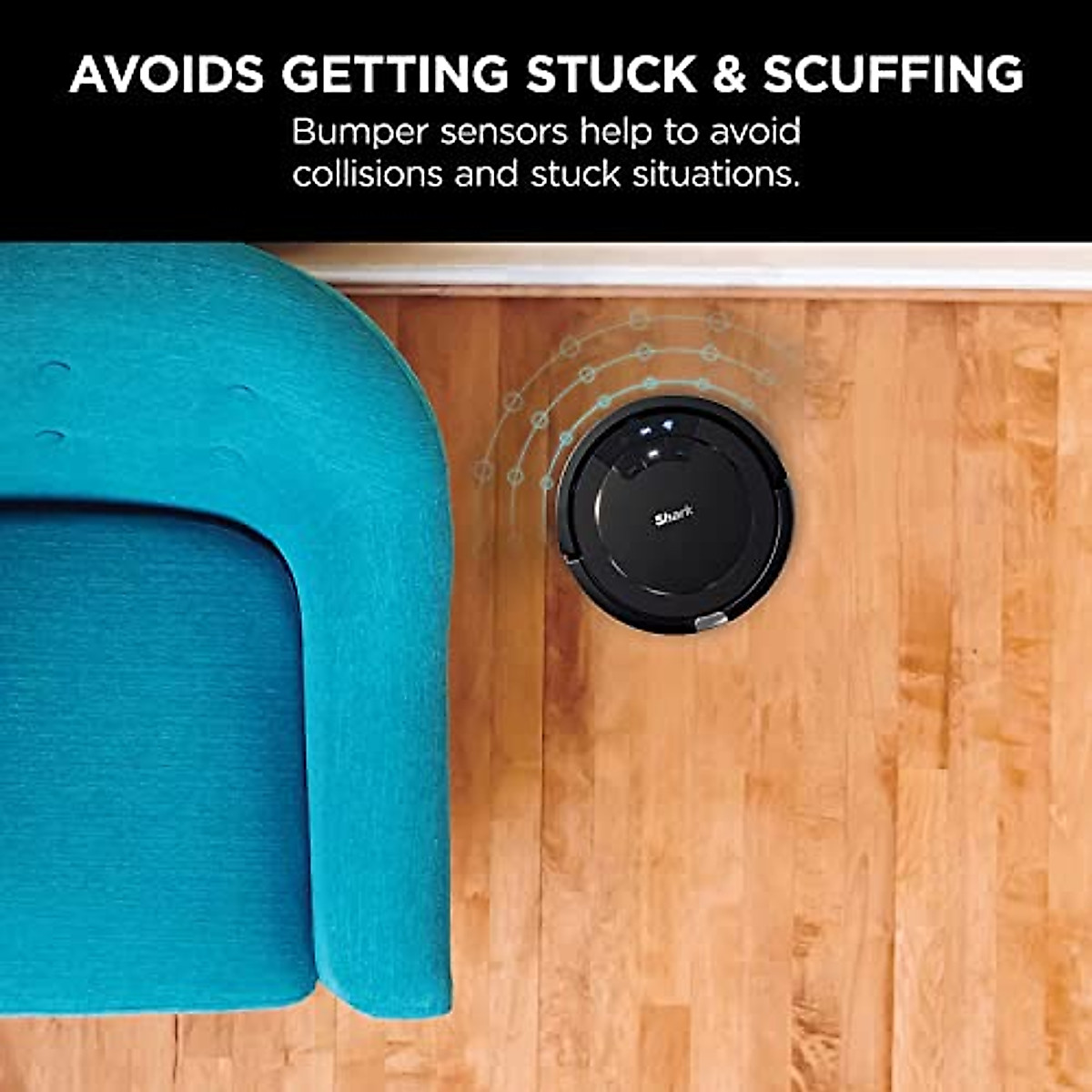 Shark ION Robot Vacuum, Wi-Fi Connected, Multi-Surface Cleaning, Carpets, Hard Floors (BlacK)