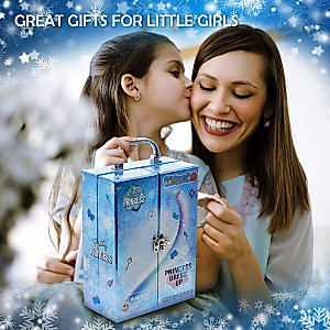 Princess Toys for 3 4 5 6 7 8 Year Old Girls,Toddler Little Girl Toys ages 3+ Year Old Birthday Easter Halloween Christmas Gifts Princess Dress Up Shoes Exquisite Box Indoor Outdoor Party Games