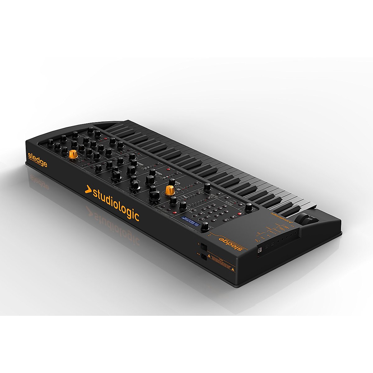 Studiologic Sledge 2 Black Edition Synthesizer with 61-Key Semi-Weighted Keyboard