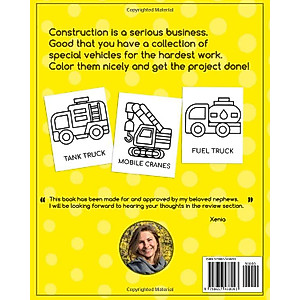 Let's Colour Trucks: Colouring Book for a Future Engineer