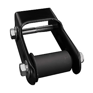 2pcs Rear Leaf Spring Shackle Kit (Left Driver & Right Passenger Side) for 1994-2004 S10 GMC Sonoma,1995-2005 Blazer,96-20 Isuzu Hombre, Jimmy Oldsmobile Bravada 1994-2001 Replaces 15665302 722-028