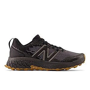 New Balance Men's Fresh Foam X Hierro V7 Running Shoe, Black/Black, 8.5