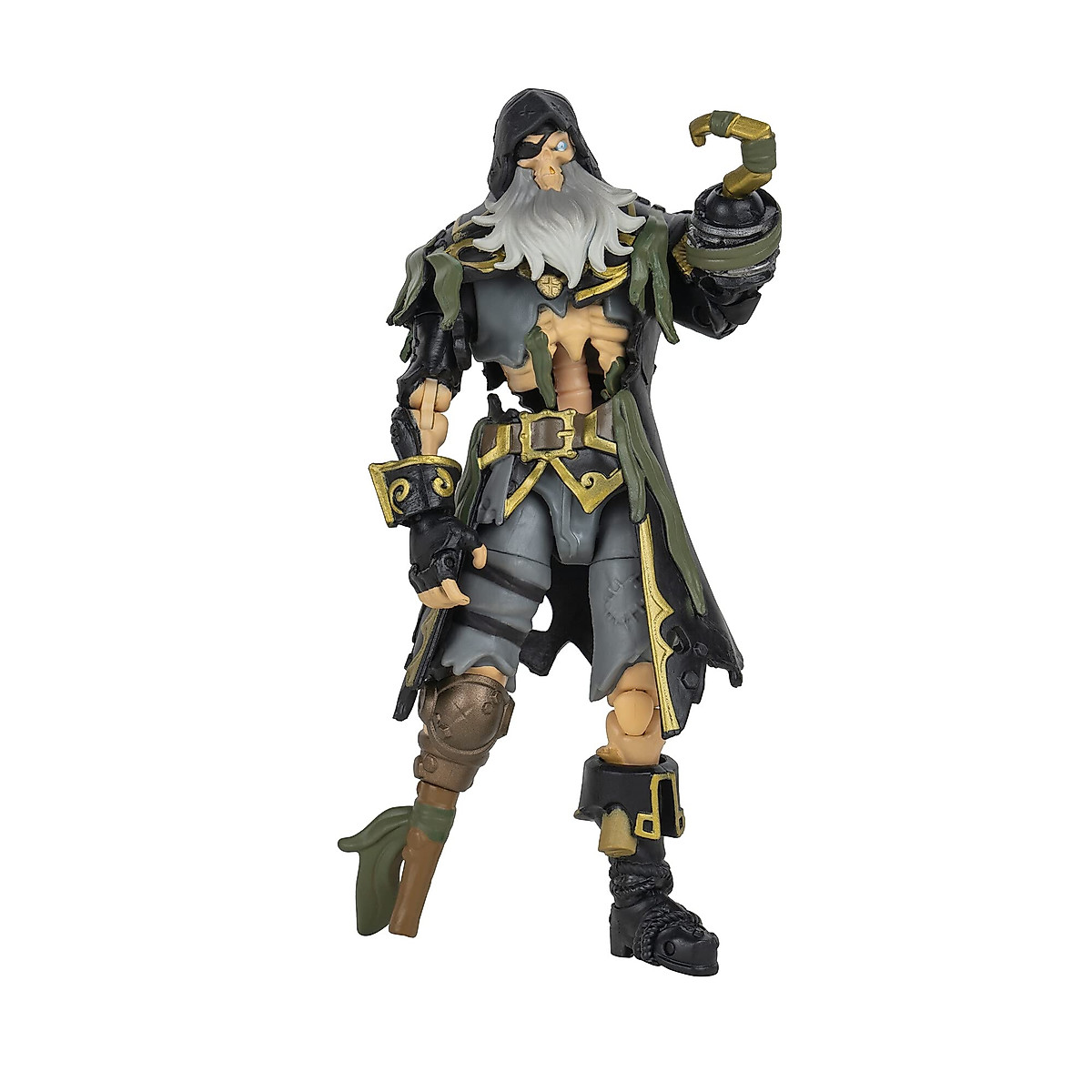 Fortnite Legendary Series Blackheart, 6-inch Highly Detailed Figure with Harvesting Tools, Weapons, Back Bling, and Interchangeable Faces Fnt-fig.Leg Blackheart Skeleton(Toy Partner Fnt0737),FNT0737
