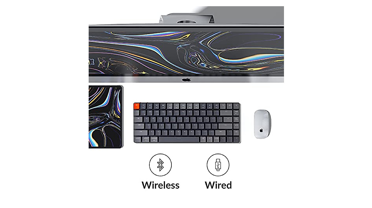 Keychron K3 Ultra-Slim Wireless Mechanical Keyboard | 75% Compact, Hot ...