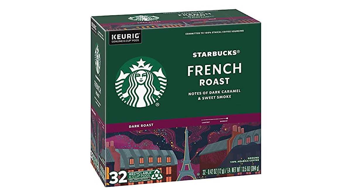 Buy Starbucks French Roast K-Cup Packs - Bold & Smoky