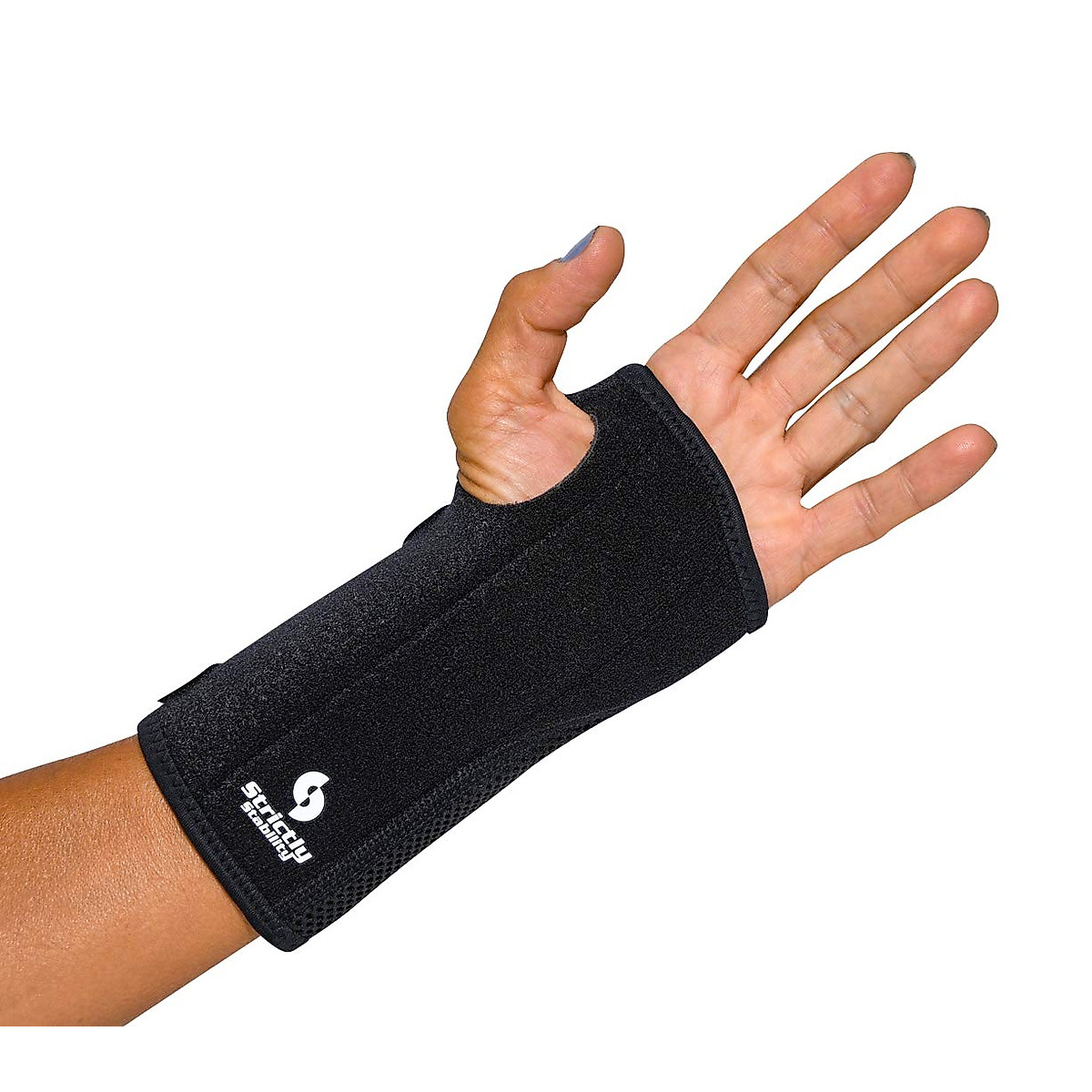 StrictlyStability Wrist Brace for Carpal Tunnel, Arthritis, Tendonitis Support Fitting Both Hands (Universal)