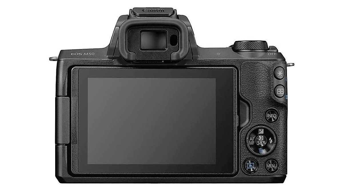 Canon EOS M50 Mirrorless Camera Kit with 4K Video - Renewed