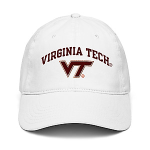 Virginia Tech Hokies Arched Officially Licensed Adjustable Baseball Hat